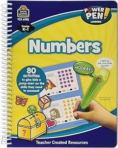 Amazon.com : Teacher Created Resources Power Pen Learning Book, Numbers ...