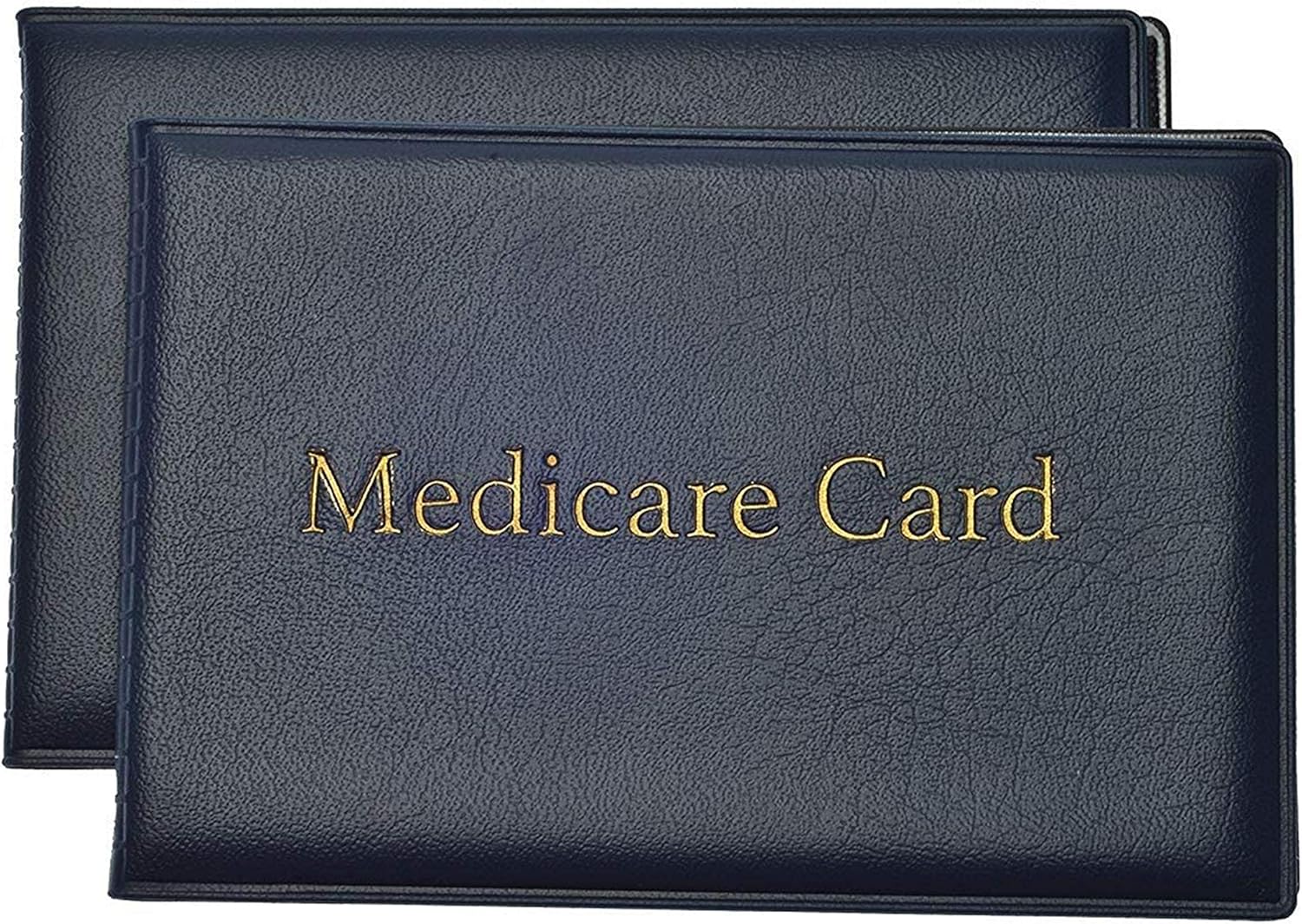 Amazon.com: Medicare, Social Security Card Protector with 2 Clear Card ...