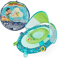 SwimWays Baby Spring Float with Adjustable Canopy and UPF Sun ...