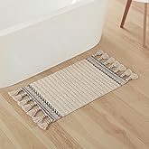 Amazon.com: Lucky Brand Overtufted Cotton Fringe Bath Rug with Tassels ...