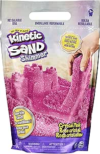 Amazon.com: Kinetic Sand, Crystal Pink 2lb Bag of All-Natural ...