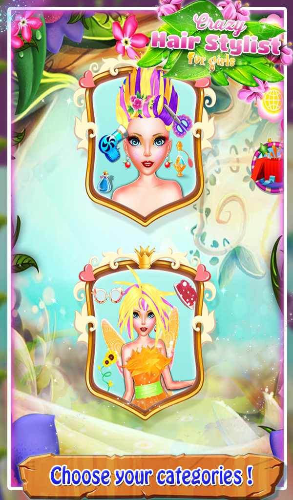 Crazy Hair Stylist For Girls Game:Amazon.com:Appstore for Android