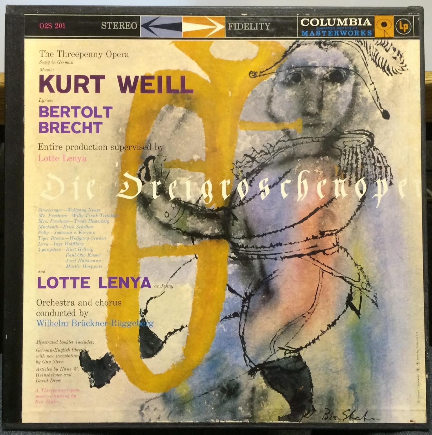 Kurt Weill, Bertolt Brecht, William Bruckner-Ruggberg - THE THREEPENNY ...