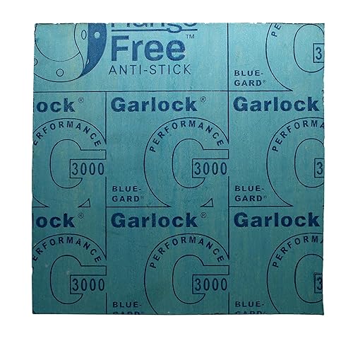 U-Turn Fasteners - Garlock 3000 Blue-Gard Non-Asbestos Sheet 1/8 Thick ...