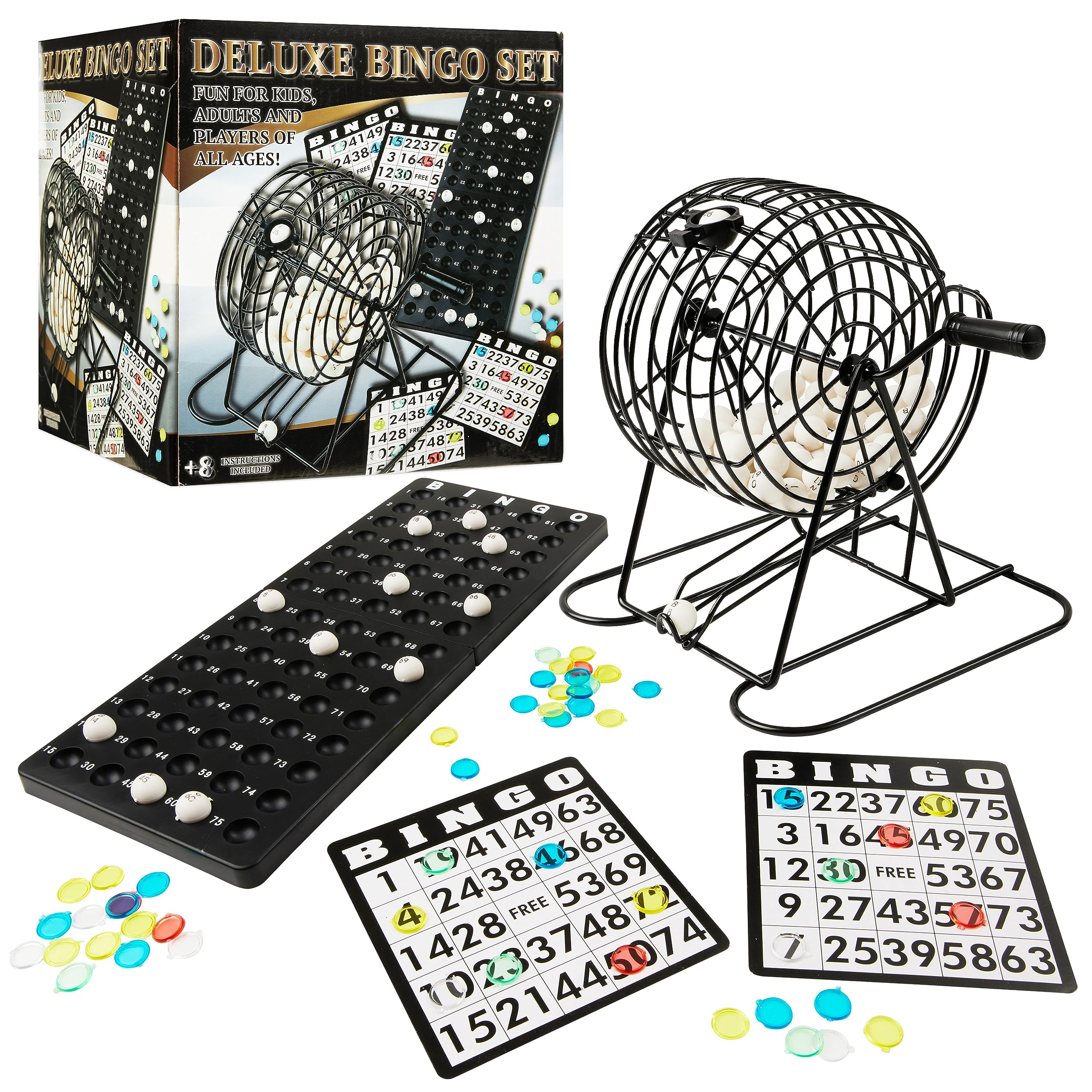 Mua KreativeKraft Bingo Game Set or Bingo Accessories, Raffle Tickets ...