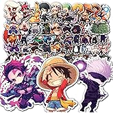 Amazon.com: 50Pcs Japanese Anime Mixed Stickers, Popular Classic Anime ...