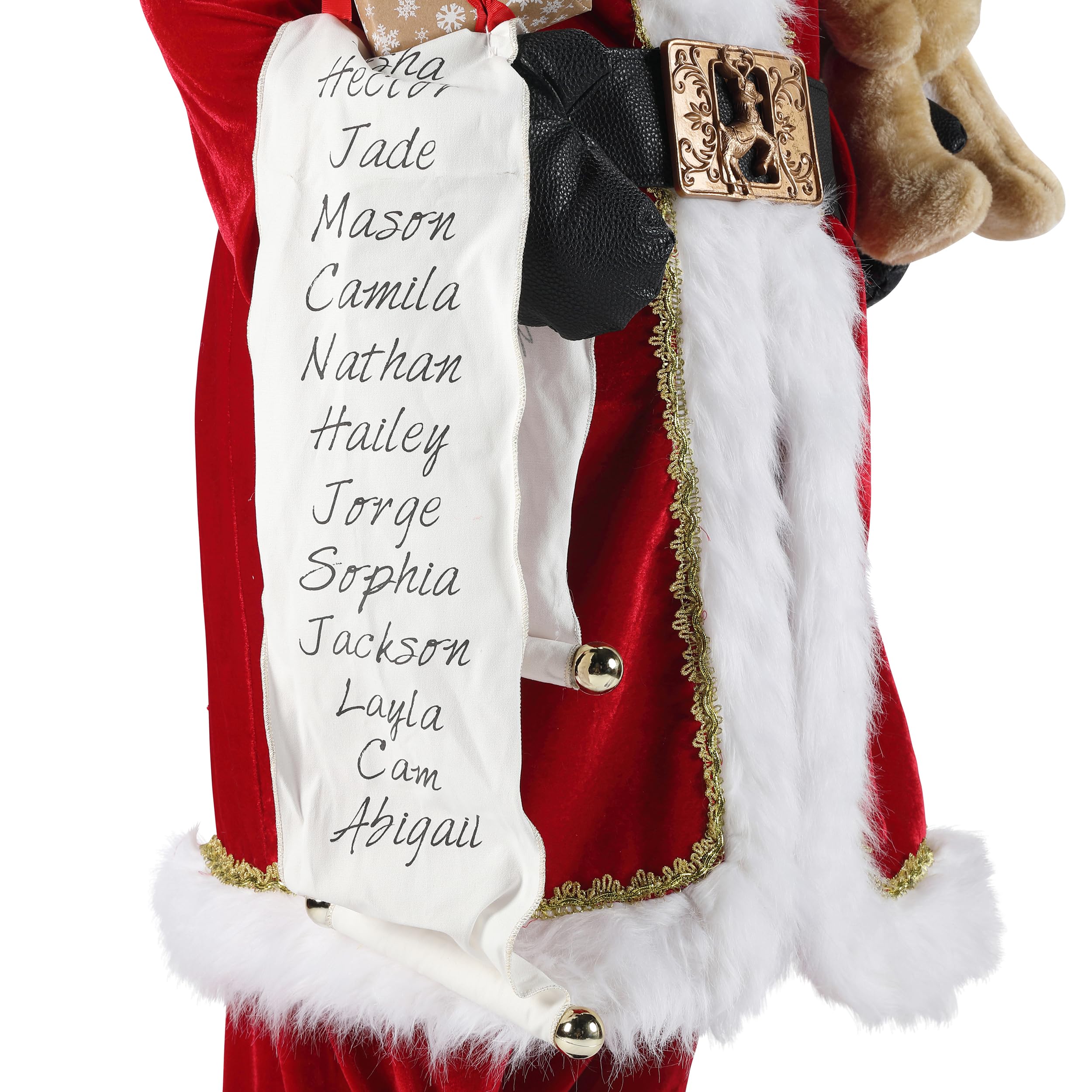 Mua 59" Inch Christmas Life Size Animated Rock Singing and Dancing ...
