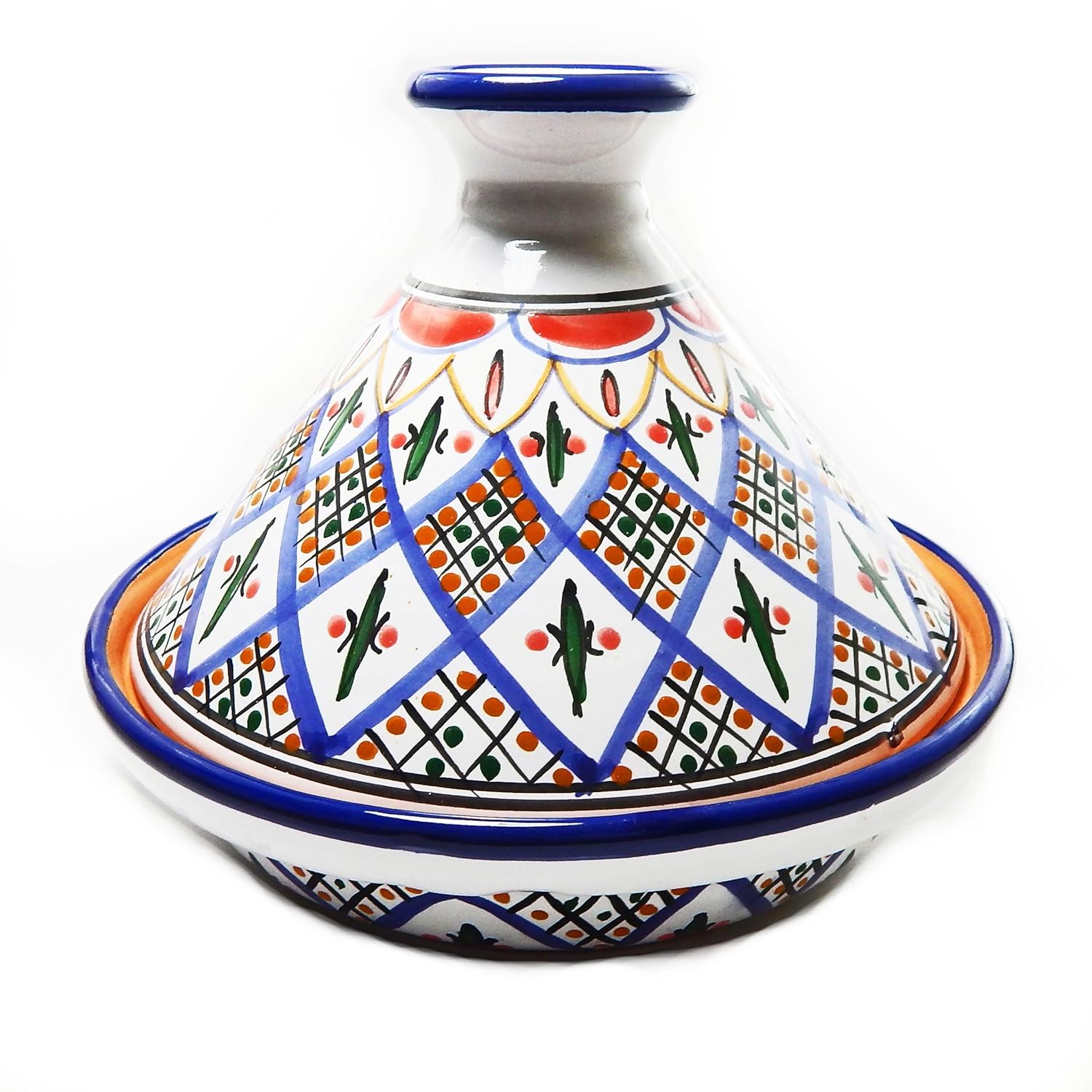 Specialty Cookware 9-Inch Le Souk Ceramique CT-TK-22 Cookable Tagine ...