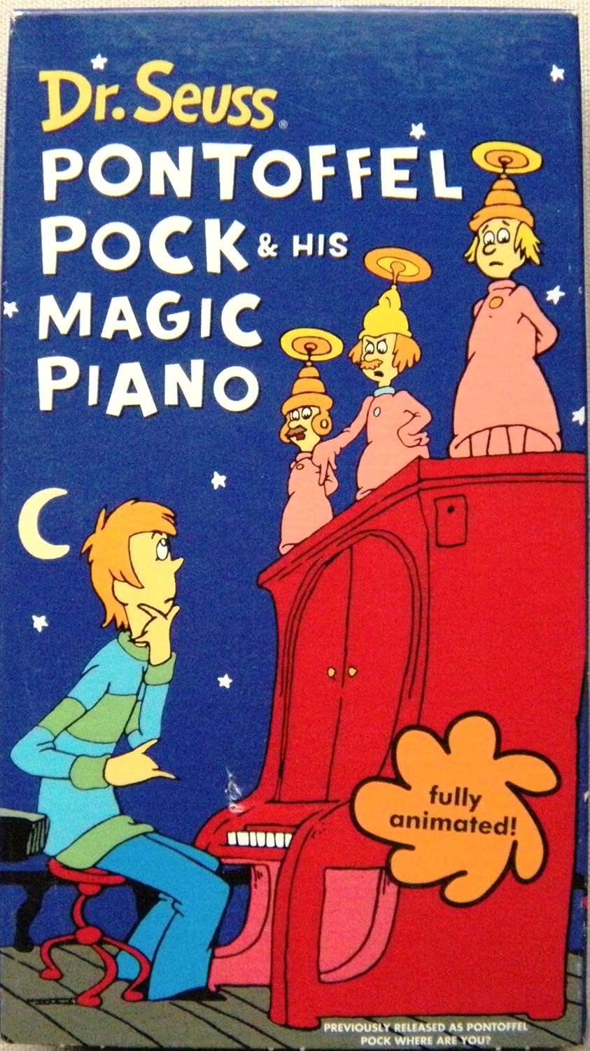 Amazon.com: Pontoffel Pock & His Magic Piano [VHS]: Dr. Seuss: Movies & TV