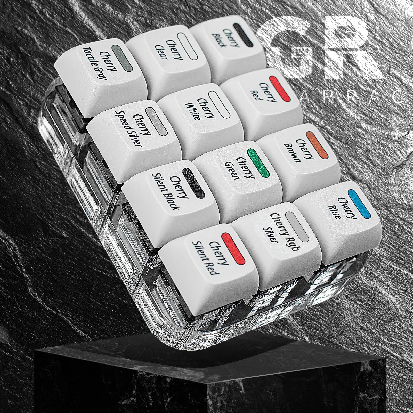 Mua Cherry MX Switch Tester 12-key Mechanical Keyboard Sampler Switch ...