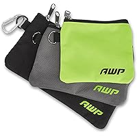 AWP Accessory Tool Pouches with Carabiner Hooks, Tool Belt Accessory ...