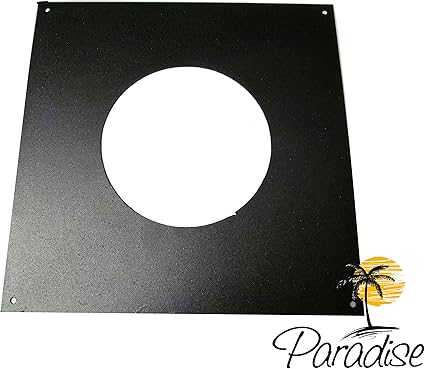 Chimney Register Plate 5" 6" 7" Flue Hole Fireplace Wood Burner Stove ...