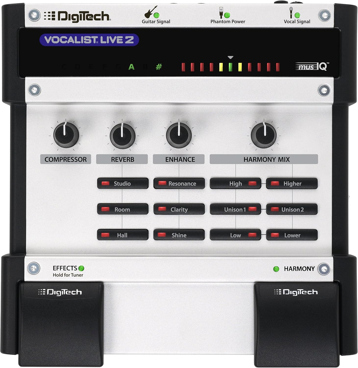 DigiTech Vocalist 2 Live VOCL2 - Procesador de voz multiefectos, color ...
