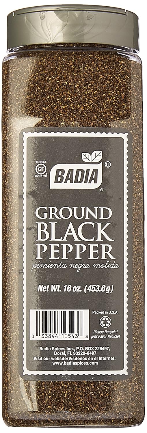 Amazon.com : Badia Pepper Black Ground 16 oz : Grocery & Gourmet Food