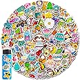 Amazon.com: MonEnfance 300 PCS Cute Vinyl Waterproof Stickers for Water ...