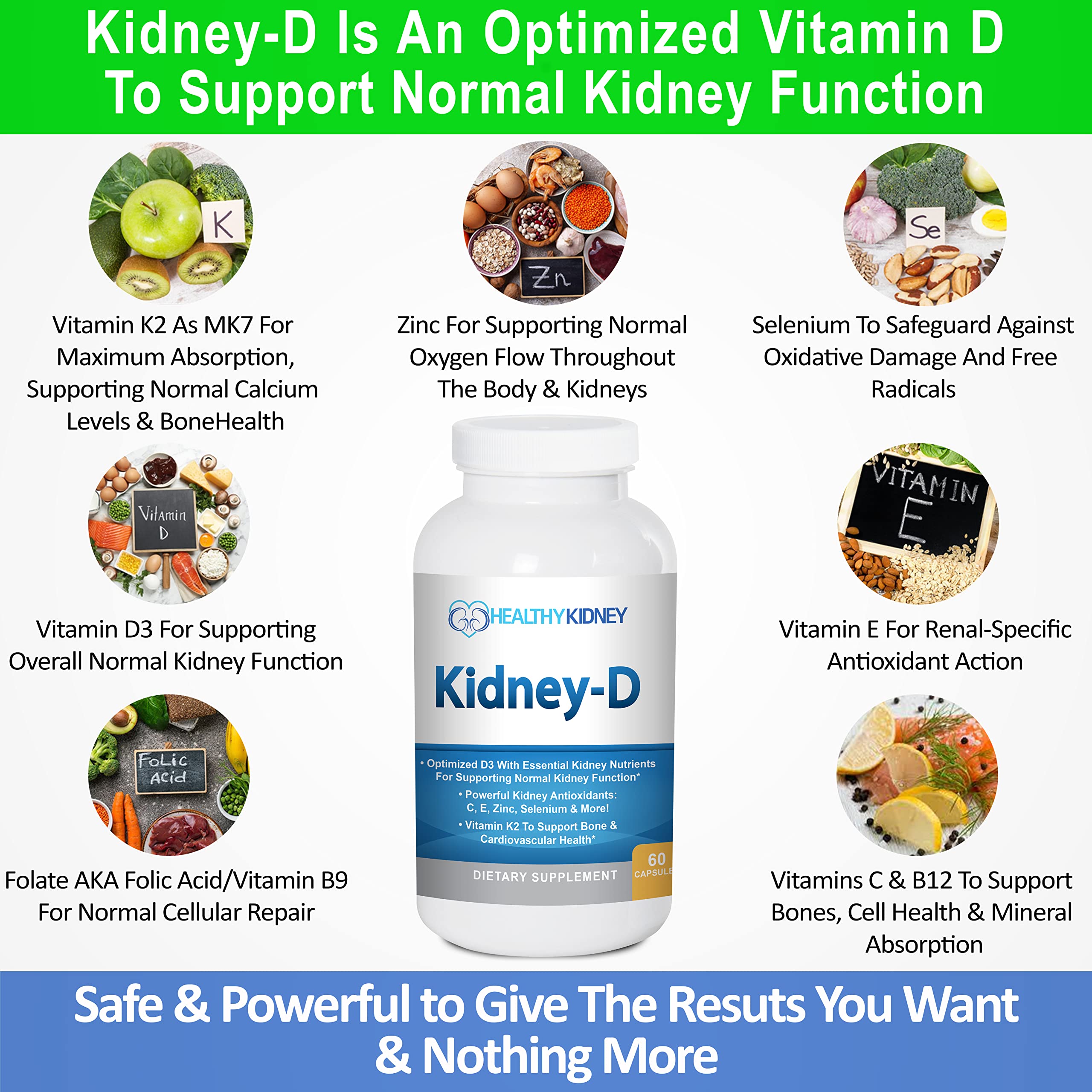 Mua & Kidney-D 2-Pack Capsules for Kidney Support with Optimized ...
