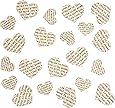 Amazon.com: MOWO Hot Red Heart Paper Confetti Wedding Birthday Party ...