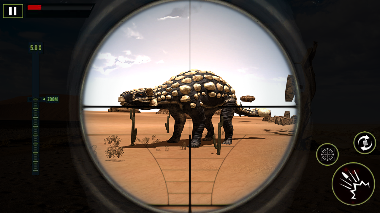 Jurassic Dino Hunter : Dinosaur Shooter Sniper Game 3D:Amazon.es ...