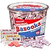 Bazooka Bubble Gum Bulk, 225 Count Tub of Chewing Gum Individually ...
