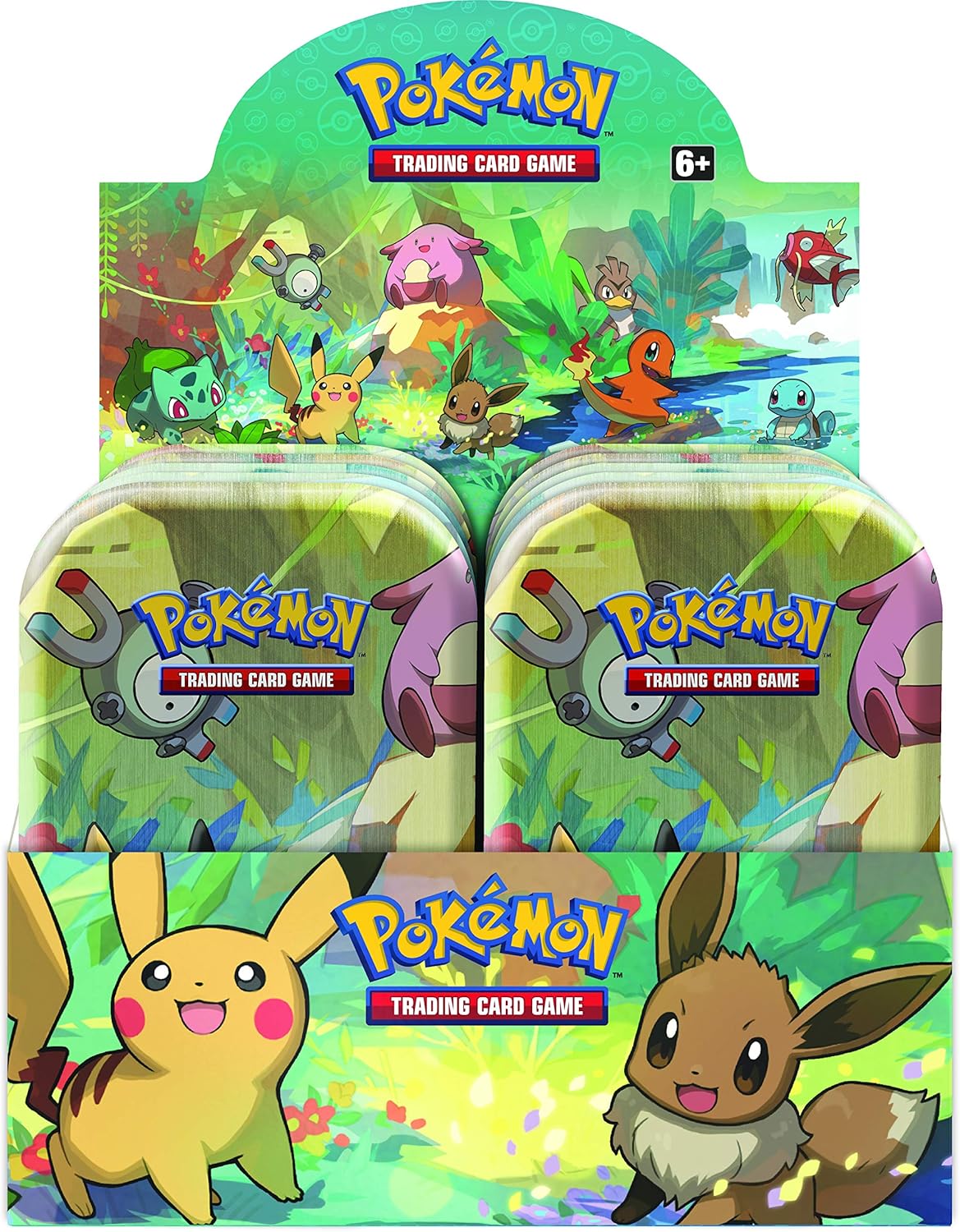 Pokémon TCG: Kanto Friends Mini Tin: Amazon.com.mx: Juegos y juguetes
