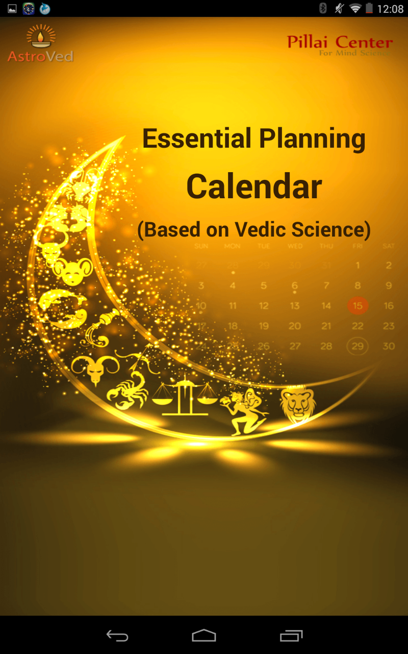 Vedic Calendar Pro:Amazon.com:Appstore for Android