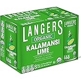 Amazon.com: Langers Organic Flavored Sparkling Water, Ginger, 12 Ounce (Pack of 8) : Grocery ...