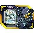 Amazon.com: Pokemon Tag Team Tin Pikachu & Zekrom- TCG: Sun & Moon ...