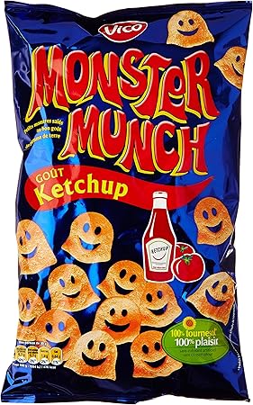 Vico Monster Munch Goût Ketchup 85 g: Amazon.fr: Amazon Pantry
