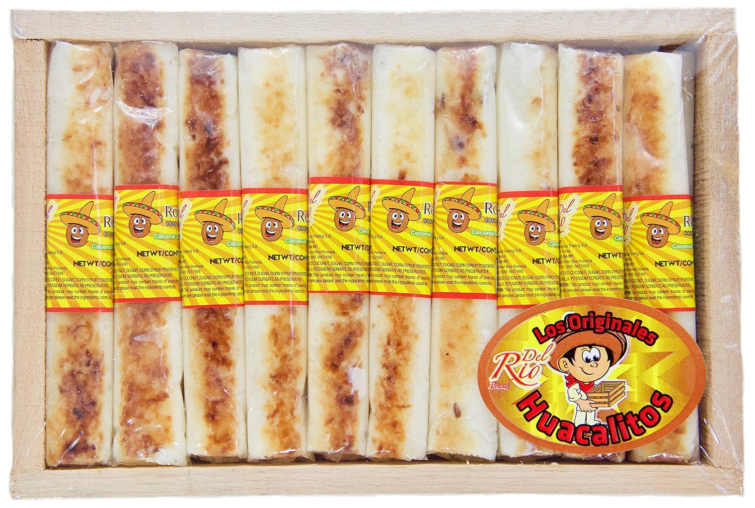 Rollito de Coco Blanco Chico: Coconut Candy (20 Rolls): Amazon.com ...