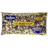 Amazon.com : Hurst's HamBeens 15 Bean Soup with Seasoning Packet (4 ...