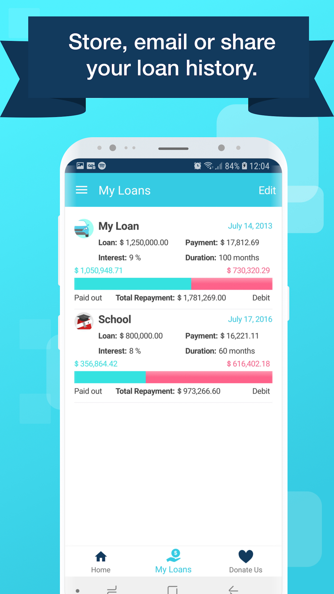 Amazon.com: Finance Simulator: Loans & Interests Calculator: Appstore ...