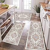 Amazon.com: Pauwer Farmhouse Kitchen Rugs Sets of 3, Kitchen Runner ...