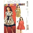 Amazon.com: McCall's Patterns M5742 Children's/Girls' Dresses, Size CDD ...