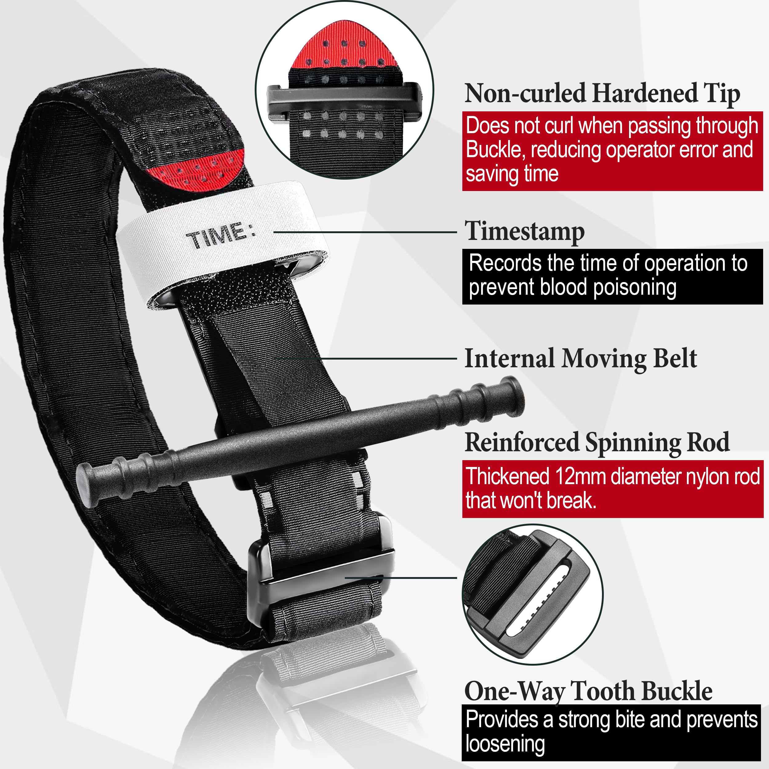 Mua Tourniquet, 10-Pack Reinforced Tactical Tourniquet with Thicker ...