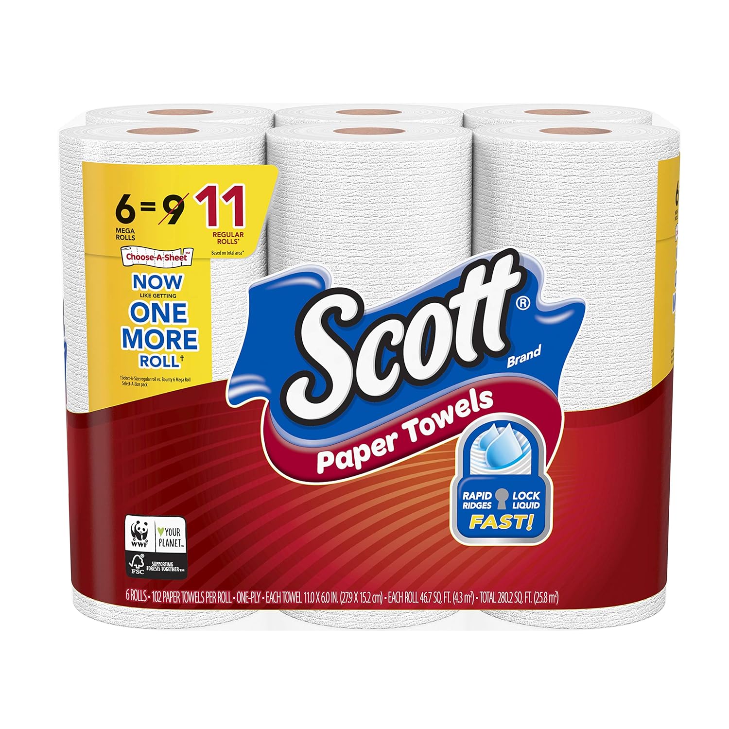 Scott Paper Towels Choose A Sheet White 6 Mega Rolls EBay scott-paper-towels-choose-a-sheet-white-6-mega-rolls-ebay