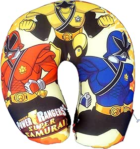 Amazon.com: Official Licensed Power Rangers Super Samurai Neck Pillow ...