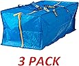 Amazon.com - Ikea Frakta Storage Bag, Extra Large - Blue -- SET OF 3