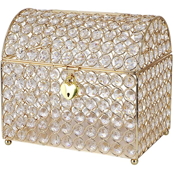 Crystal Wedding Card Box