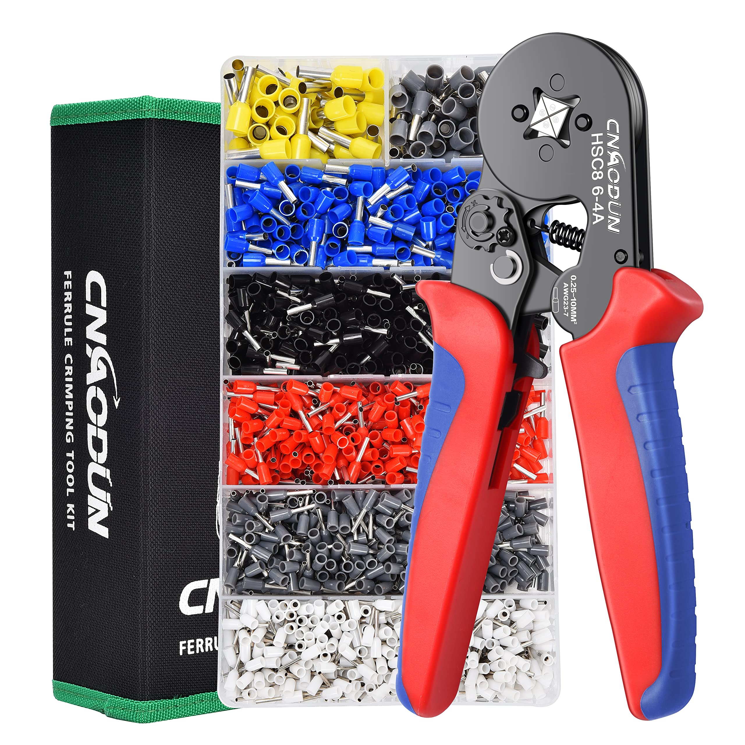 Hair Crimper YMYP Open Barrel Terminal Wire Connector Crimping Tool ...