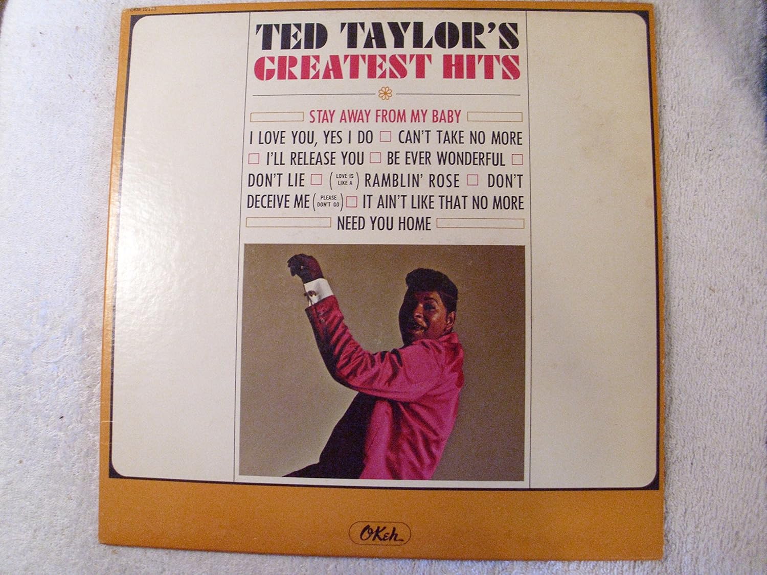 Ted Taylor - Ted Taylor's Greatest Hits Original LP - Amazon.com Music