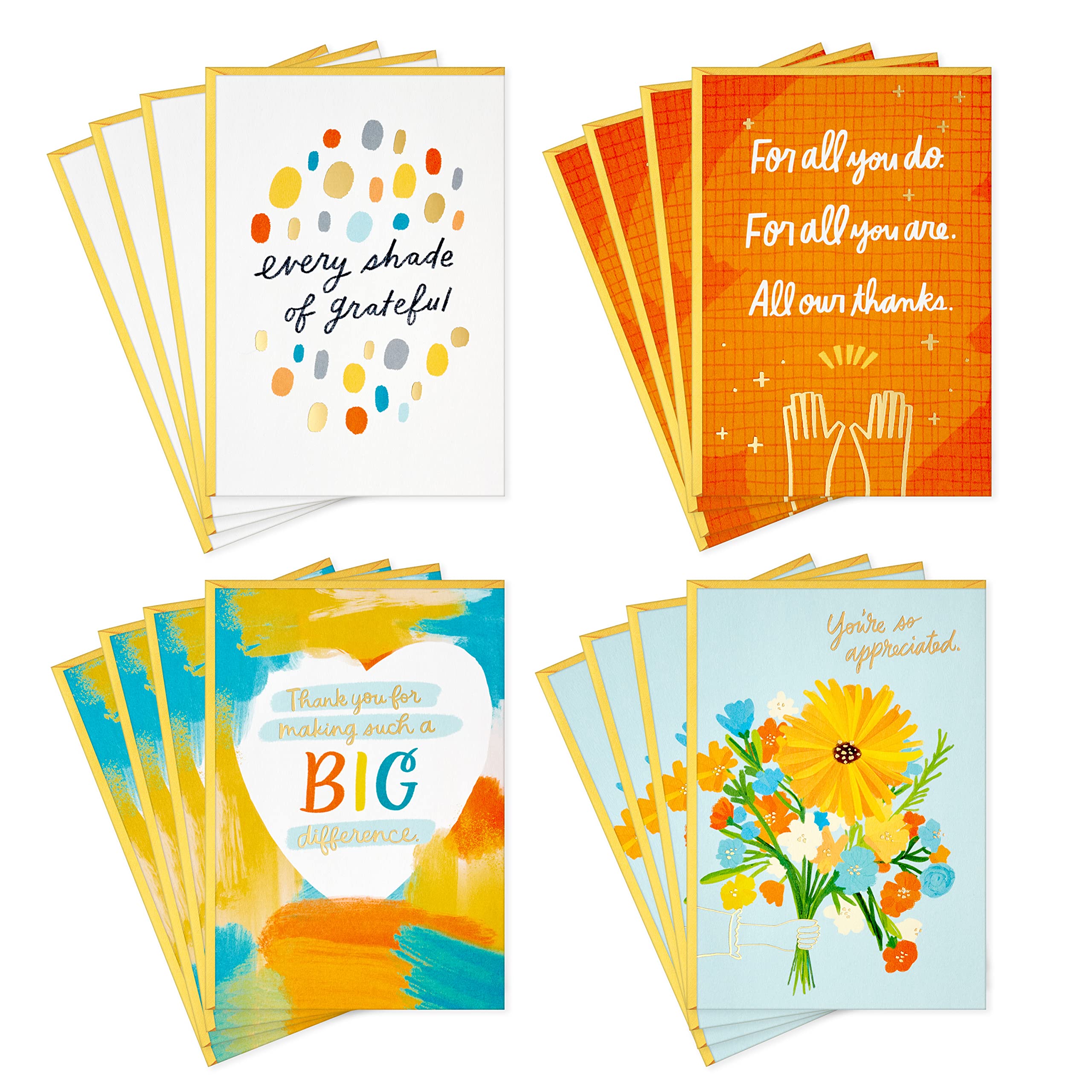 Mua Hallmark Thank You Cards Assortment, Every Shade of Grateful (16 ...