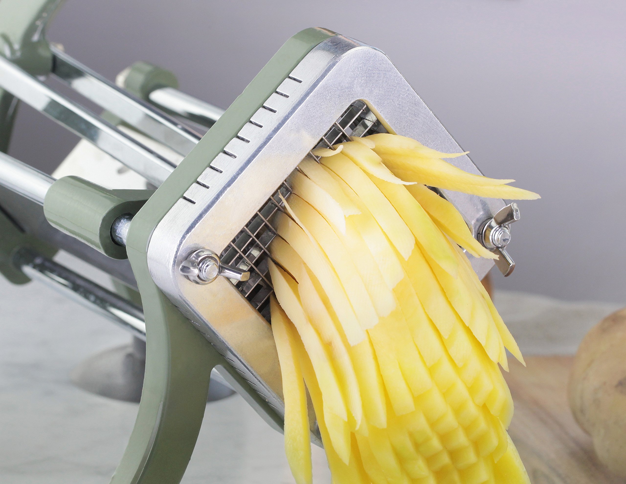 New Star Foodservice 37340 Commercial Grade French Fry Cutter with ...