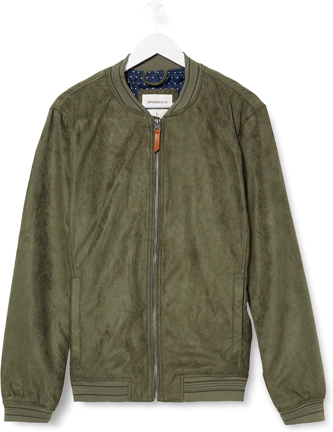 Springfield Men's 2ec-Antelina Bomber-c/26 Track Jacket, Green (Green ...