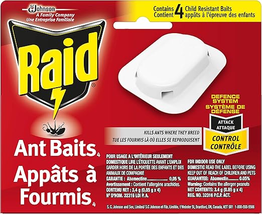 Raid ant Baits 4 count: Amazon.ca: Health & Personal Care
