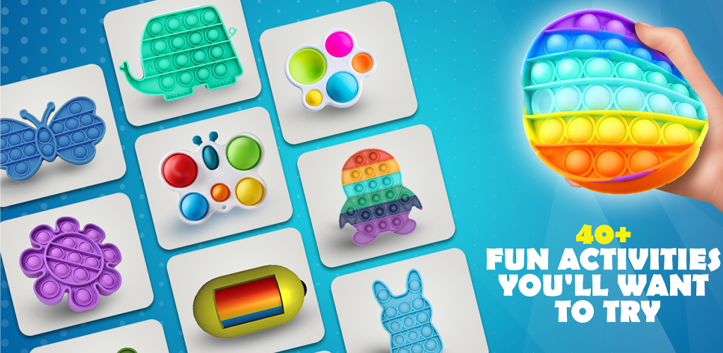 pop it : fidget toy, poppet popop anti stress anxiety , push pop bubble ...