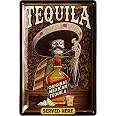 Amazon.com: LANOLU Vintage Tin Sign TEQUILA Wall Art, Vintage Retro ...