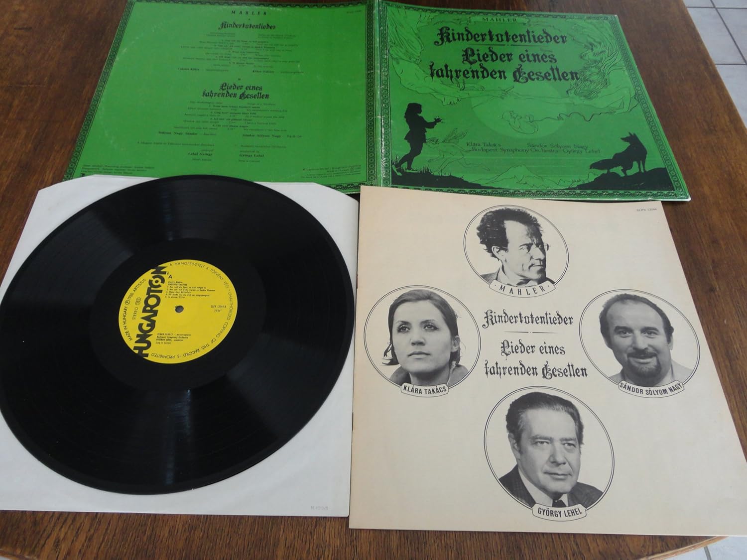 mahler: kindertotenlieder / lieder eines fahrenden gesellen LP: Amazon.de: Musik