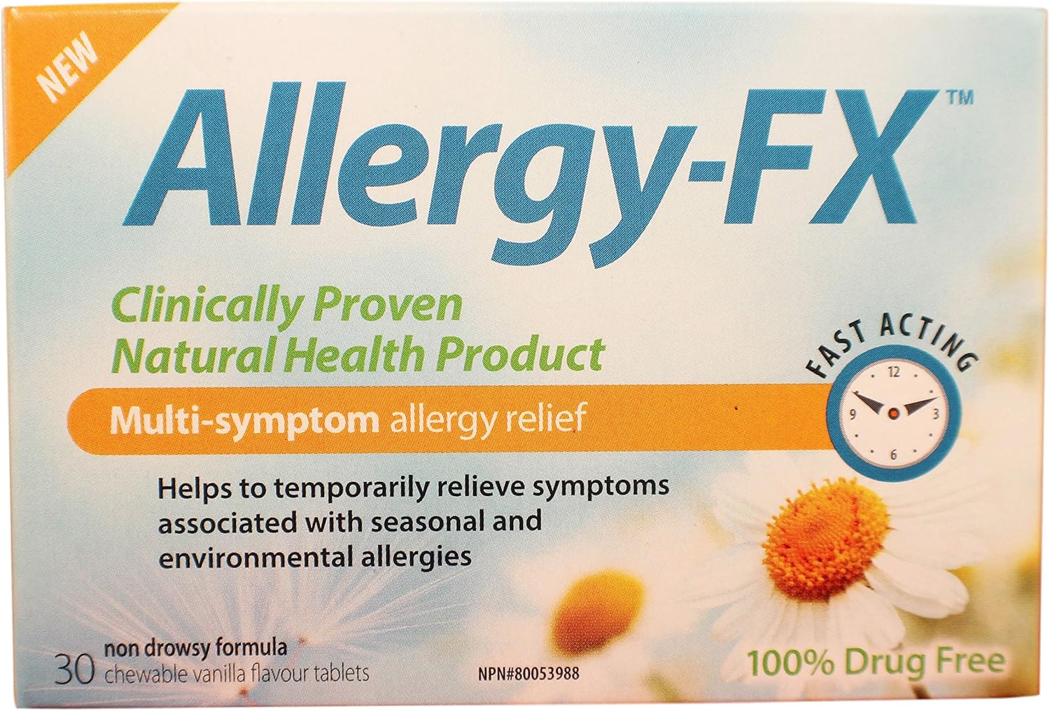 Amazon.com: Allergy-FX Multi-Symptom Natural Allergy Relief: Health ...