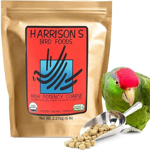 Harrison's Bird Foods High Potency Coarse—Maximum Nutritional Formula ...