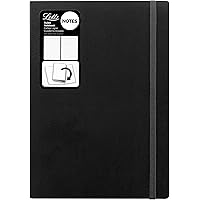 Amazon.com : Letts Noteletts Edge Notebook, Large, Ruled, Black, 8.5 x ...